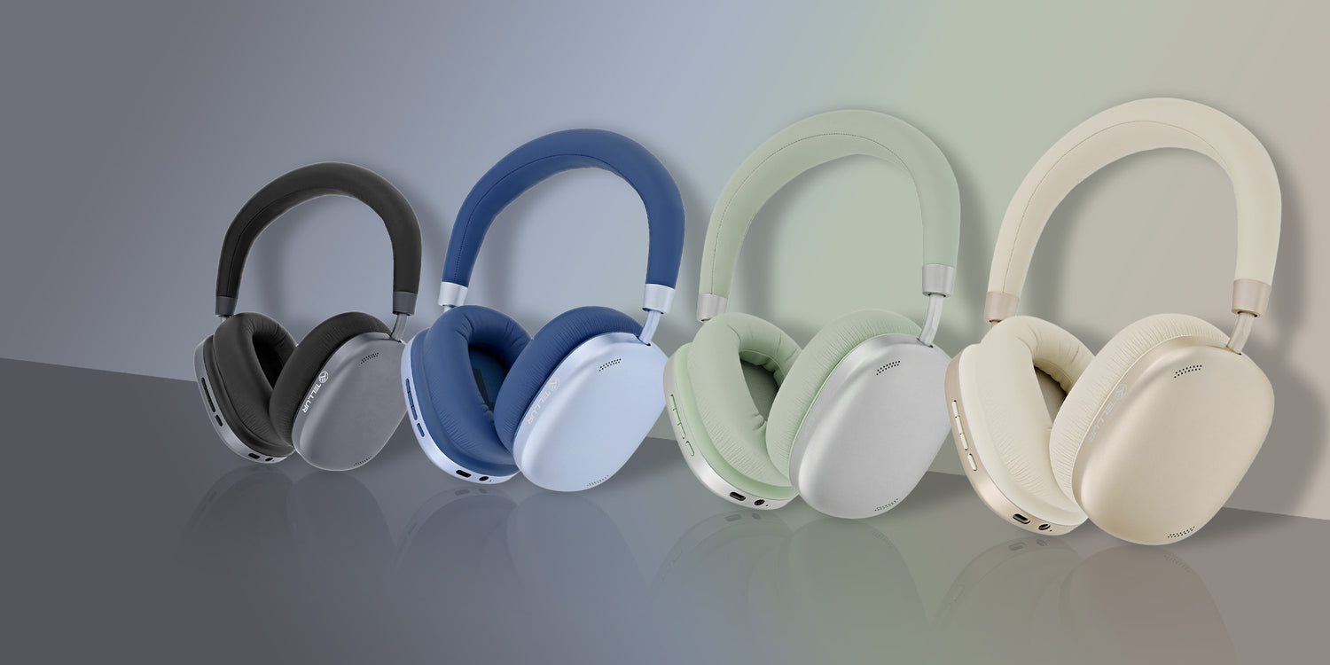 Shade ANC Bluetooth Over-Ear Headphones – Up to 50h Playback, Active ...